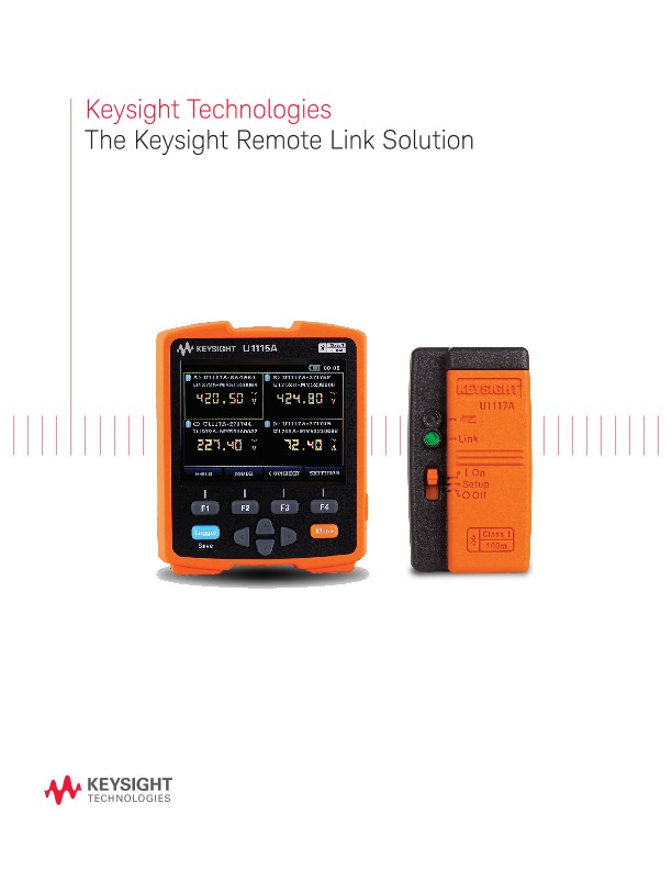 The Keysight Remote Link Solution PDF Asset Page | Keysight